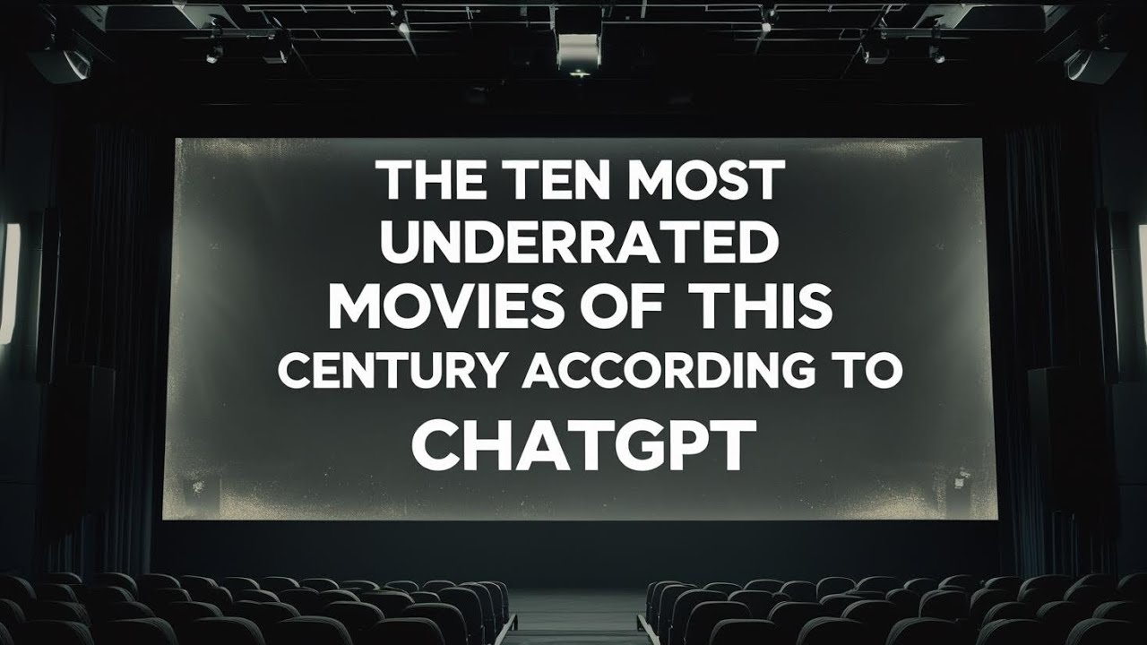 THE TEN MOST UNDERRATED MOVIES OF THIS CENTURY ACCORDING TO CHATGPT ...