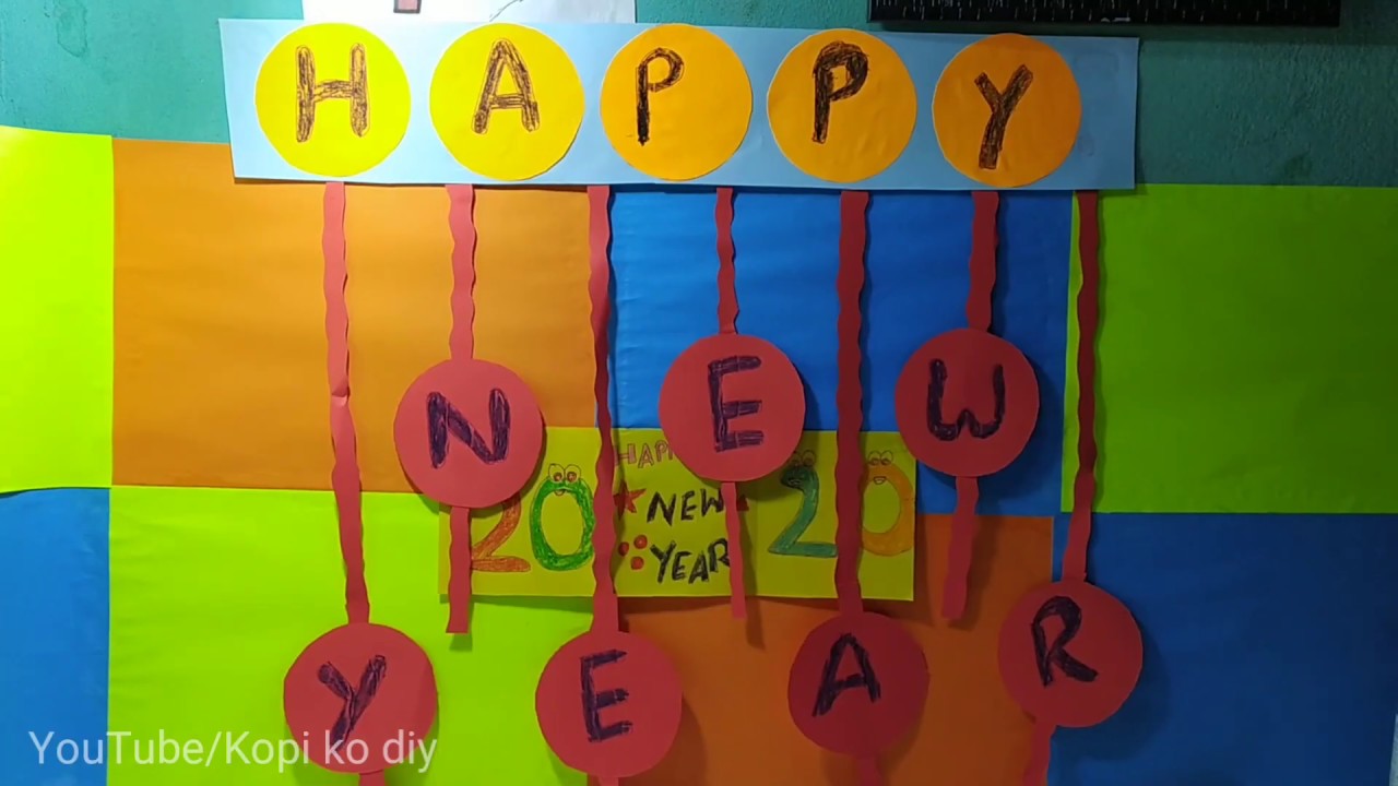 2020 Wall Decorations - YouTube