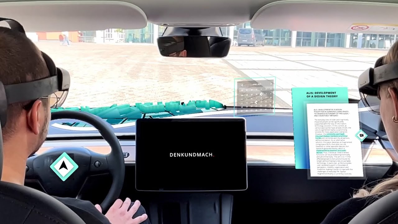 XR MOBILITY | Integrating augmented reality (AR) into cars - YouTube