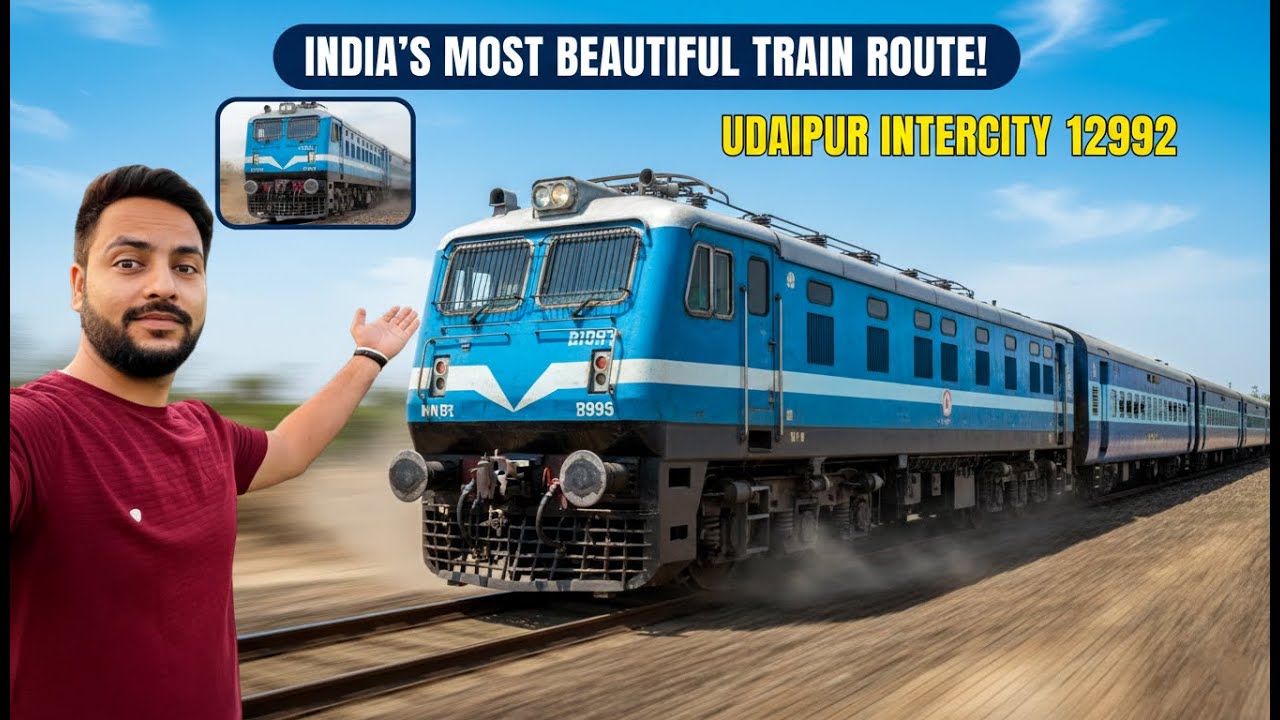 A Mesmerizing Train Journey: Jaipur to Udaipur | Udaipur Intercity ...