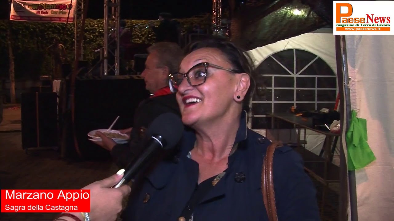 marzano appio la sagra castagna 2019 - YouTube