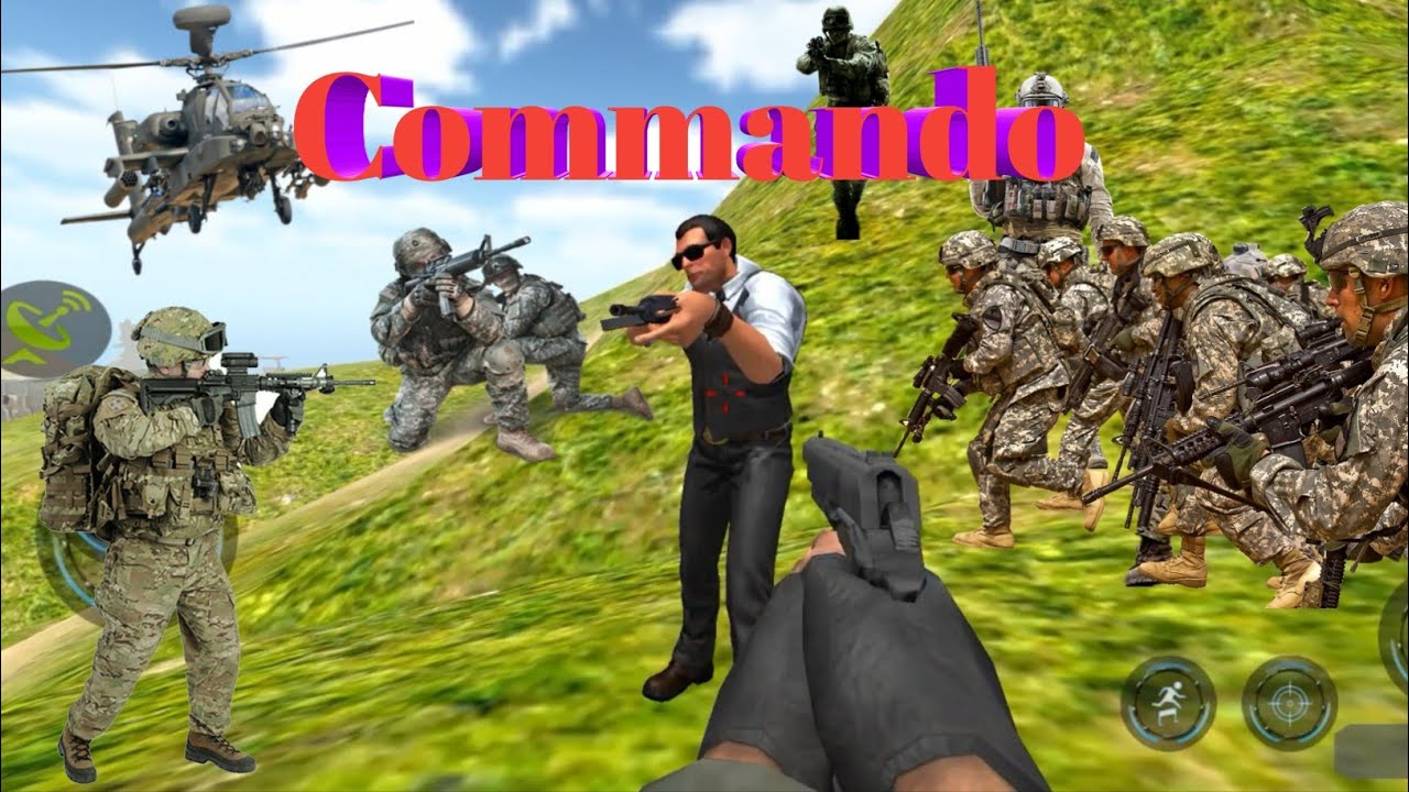 Army Modern Commando game video - YouTube