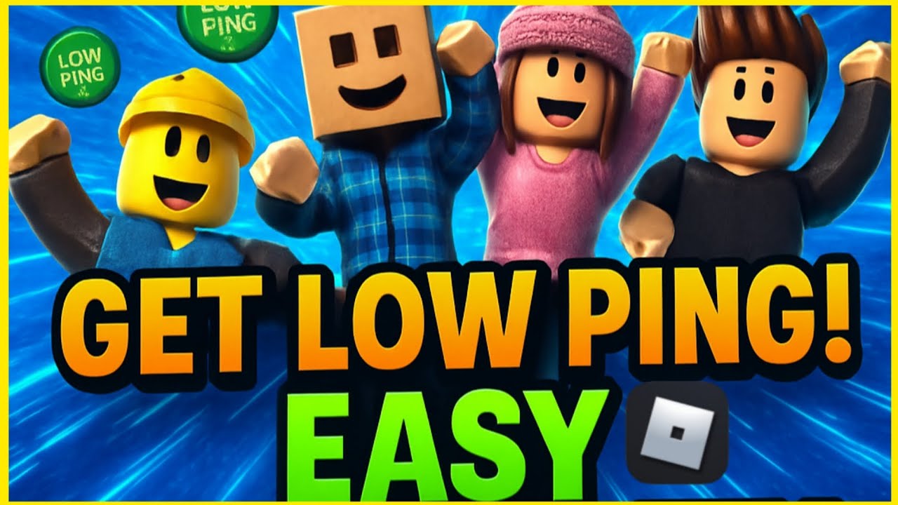 How To Get LOW PING in Roblox! ⚡ Boost Roblox Ping & Fix Lag 🚀 - YouTube