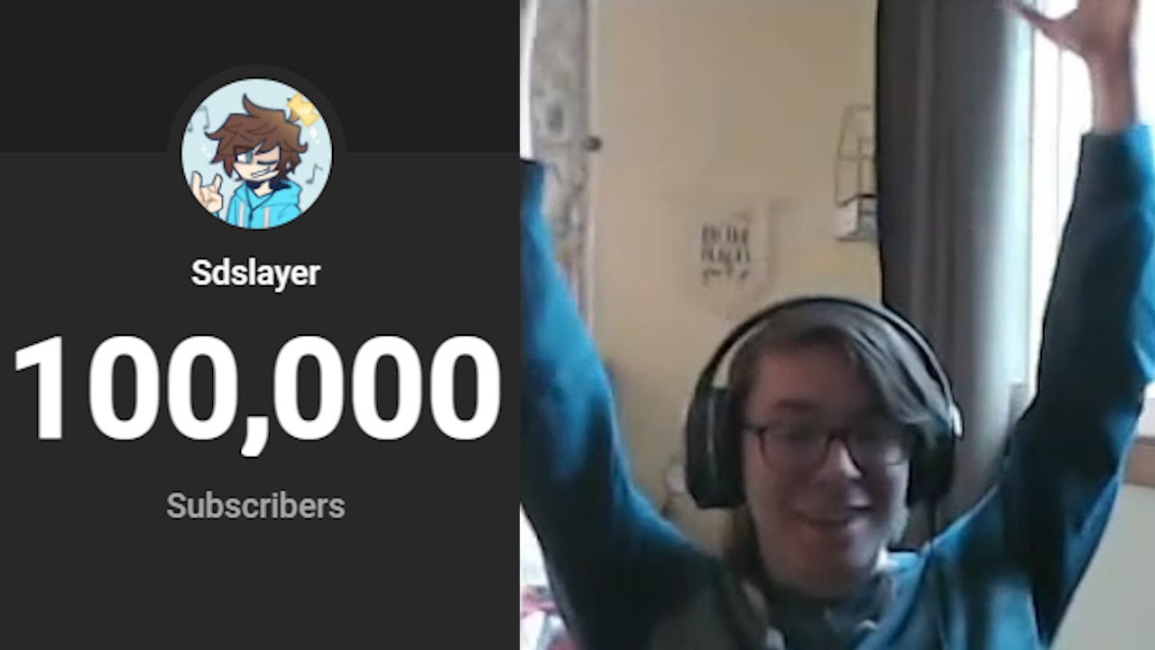 Sdslayer hits 100,000 subscribers - YouTube