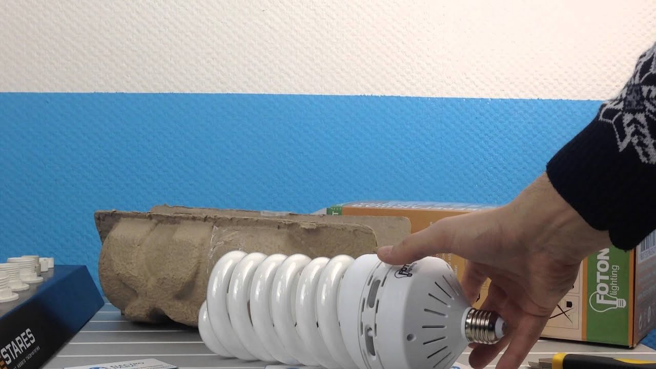 FOTON LIGHTING ESL QL17 105W/6400K E27, обзор энергосберегающей лампы ...