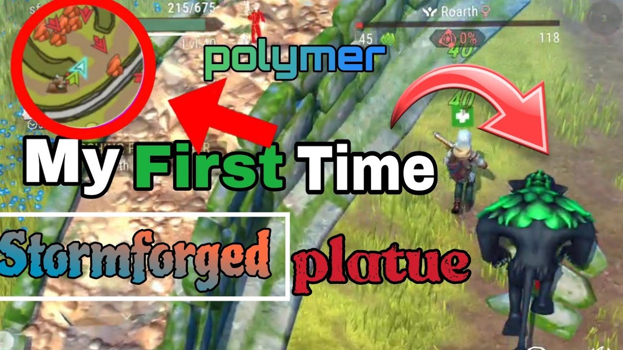 Stormforged plateau after update first visit encounter with Roarth ...