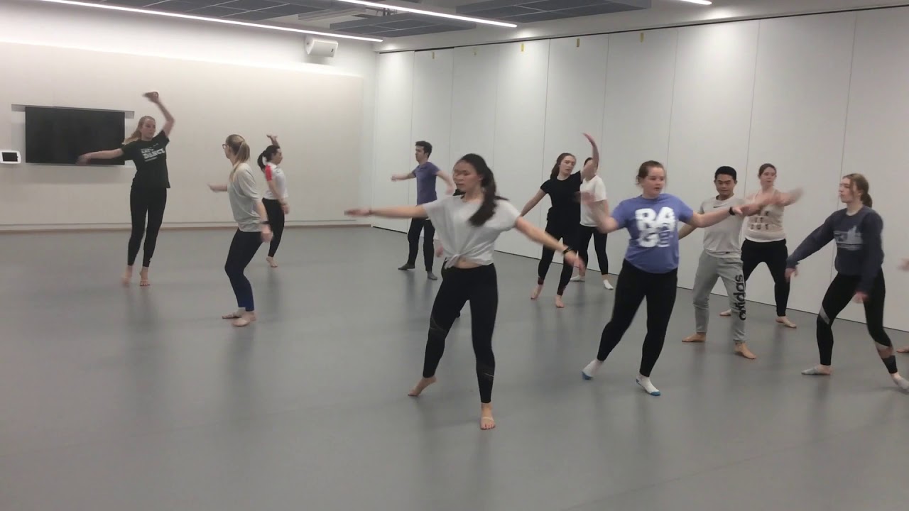 Beginners contemporary, full dance - YouTube