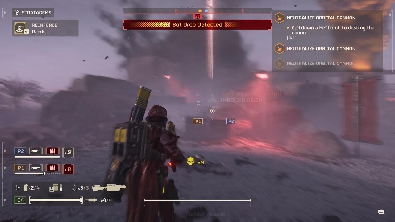 Jus a quick HELLDIVERS 2 session with randos :) - YouTube