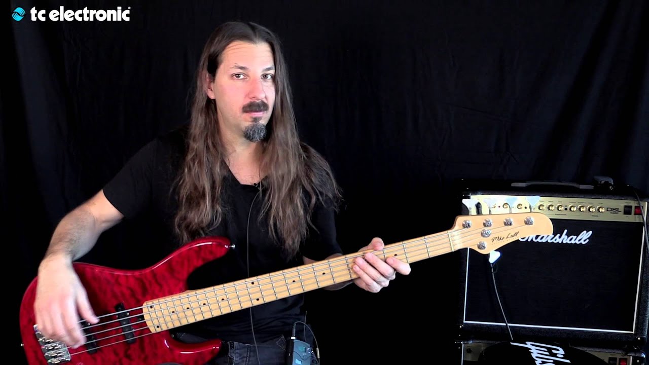 Bryan Beller demos his "Glide Delay" TonePrint - YouTube