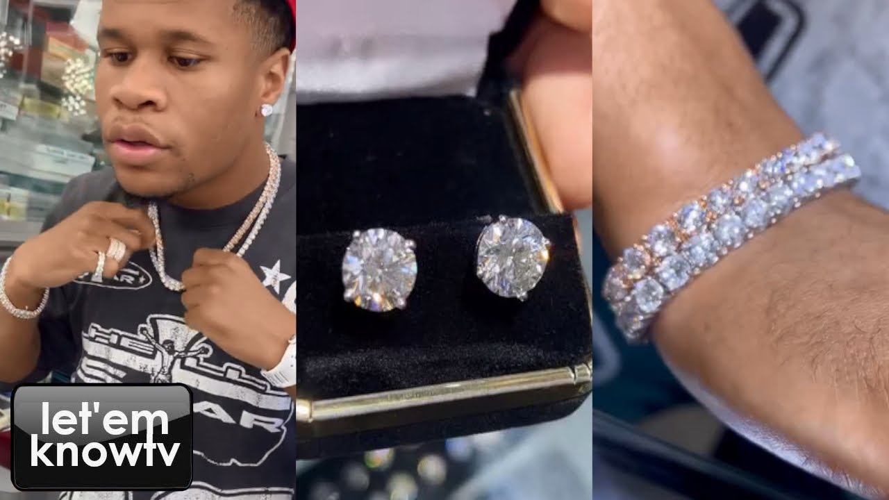 Devin Haney Just Got Several New Pieces Of Jewelry From Benny Da ...
