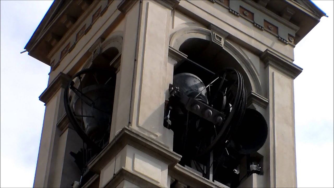 Le campane di Solza (BG) - Nuovo concerto solenne a 5 campane - YouTube