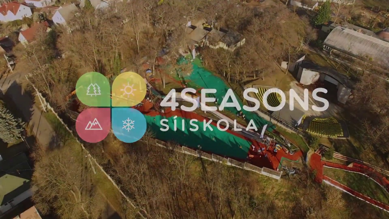Neveplast ski slopes within the cities - YouTube