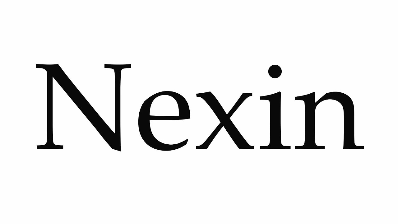 How to Pronounce Nexin - YouTube