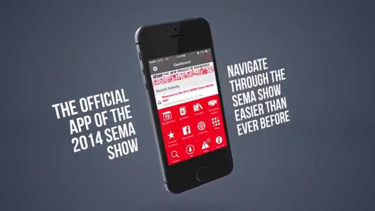 Official - 2014 SEMA Show App - YouTube