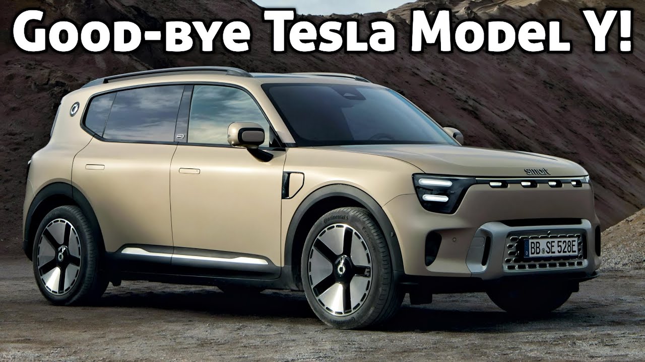The Tesla Model Y Can Finally Get Some Rest? | New Smart #5 | Smart 5 ...
