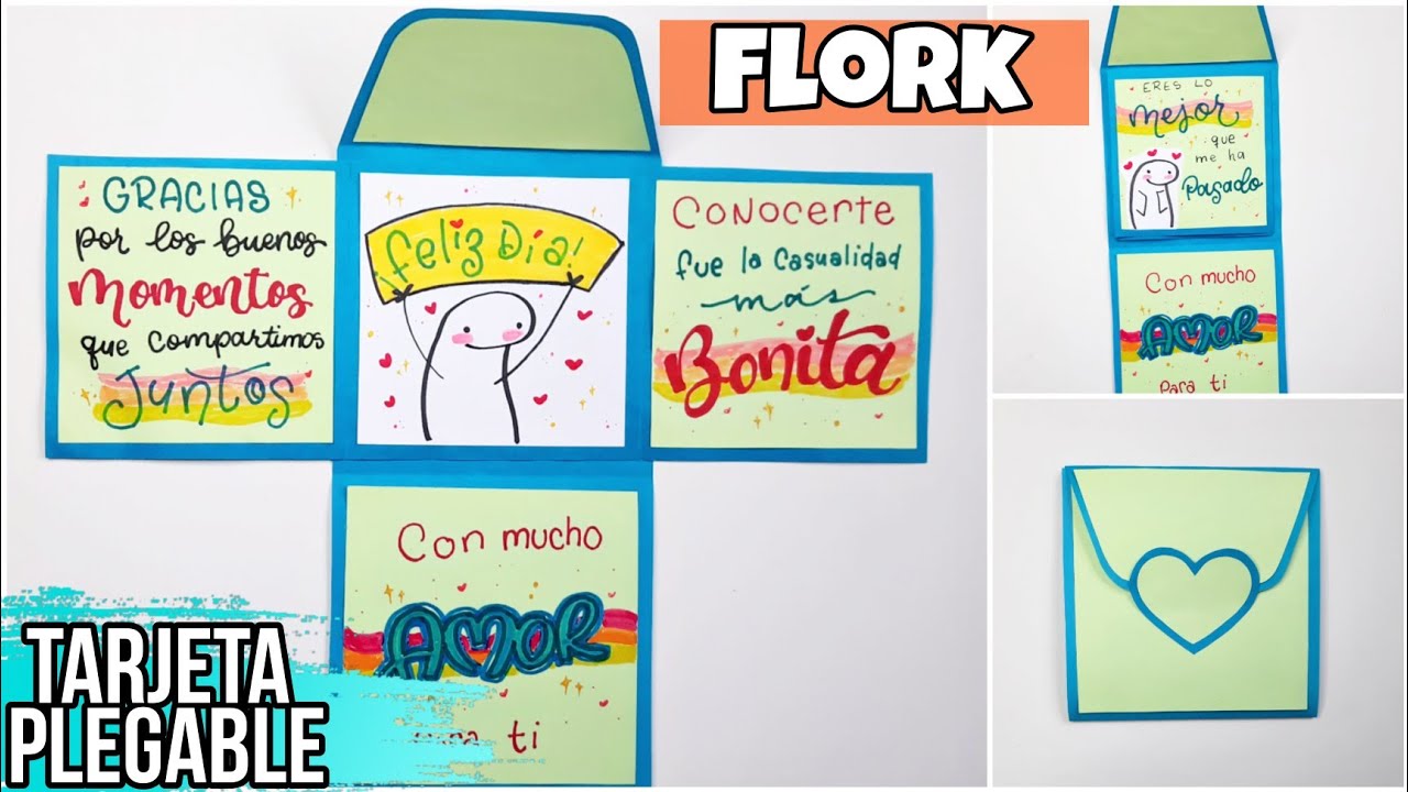 Tarjeta Expandible de Flork - Regalo Fácil | Marialis - YouTube