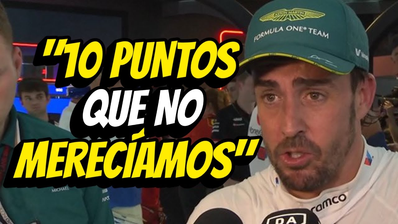 ENTREVISTA FERNANDO ALONSO POST CARRERA GP ARABIA SAUDITA 2024 - YouTube