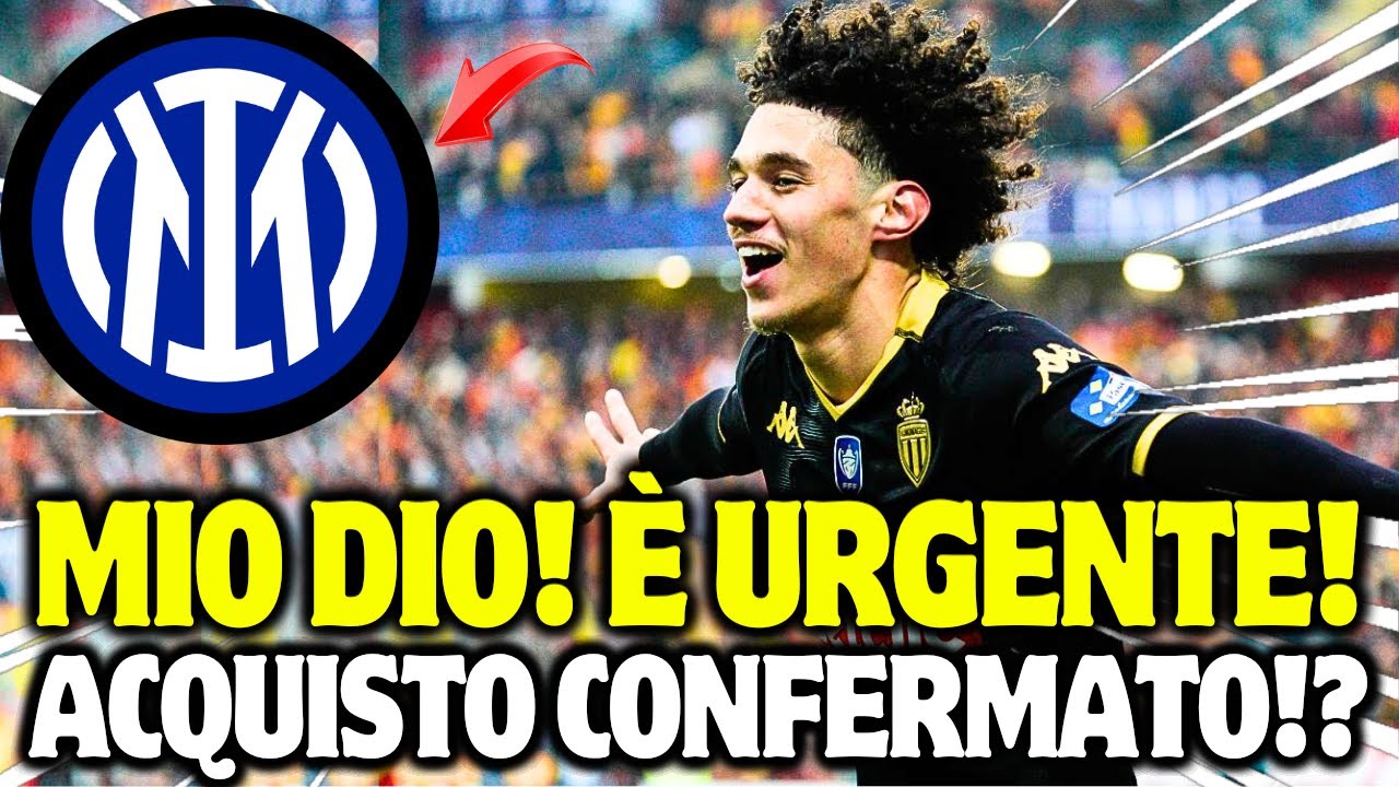 NOTIZIE URGENTI! L'INTER FIRMA CON UNA GRANDE STELLA! APPENA CONFERMATO ...