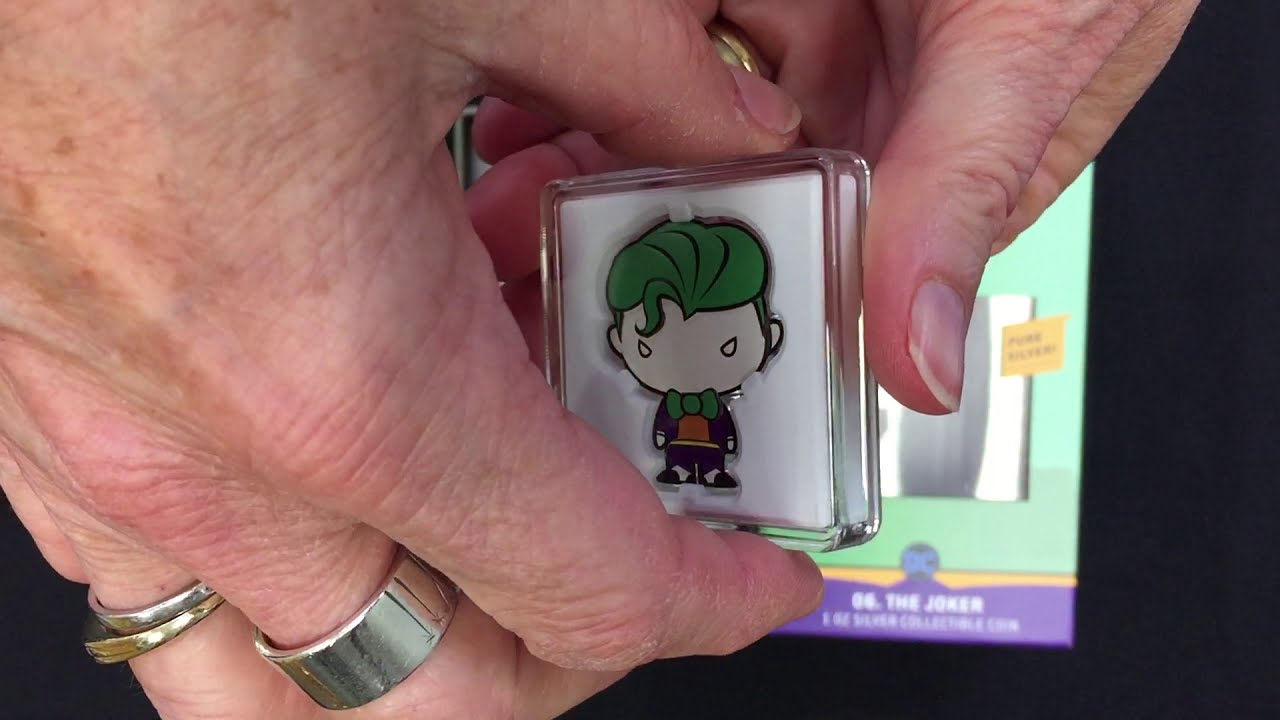 Chibi® Coin Collection DC Comics Series – THE JOKER™ 1oz Silver Coin ...