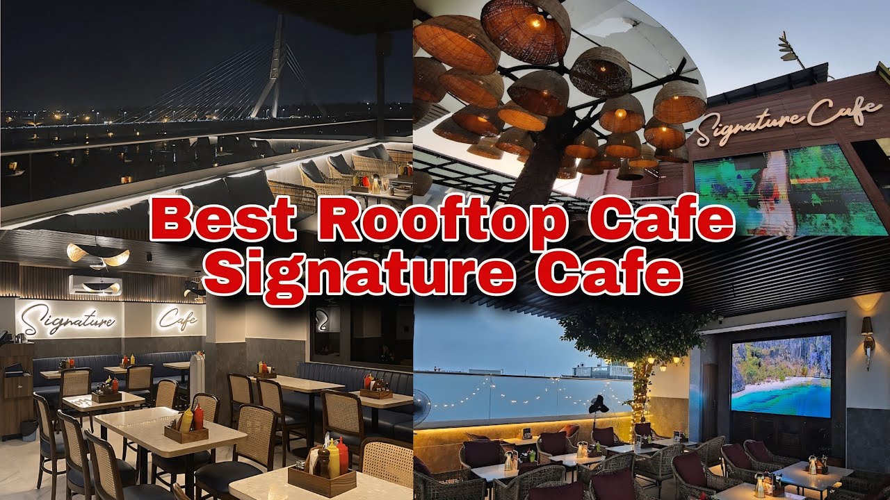 Signature Cafe Majnu Ka Tila Honest Review & Vlog | Best Rooftop Cafe ...