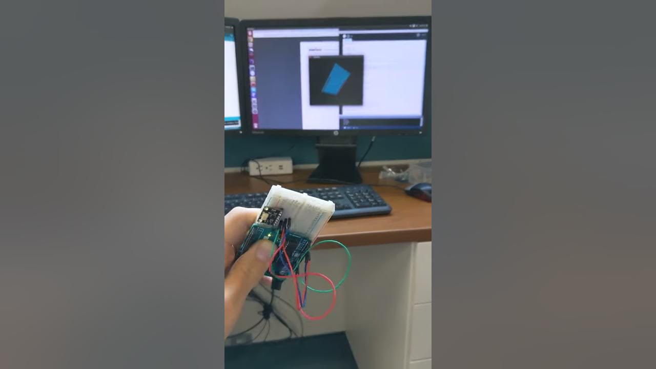 IMU Arduino pose estimation - YouTube