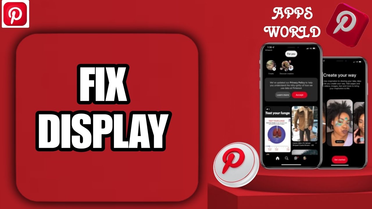 How To Fix Display On Pinterest App - YouTube