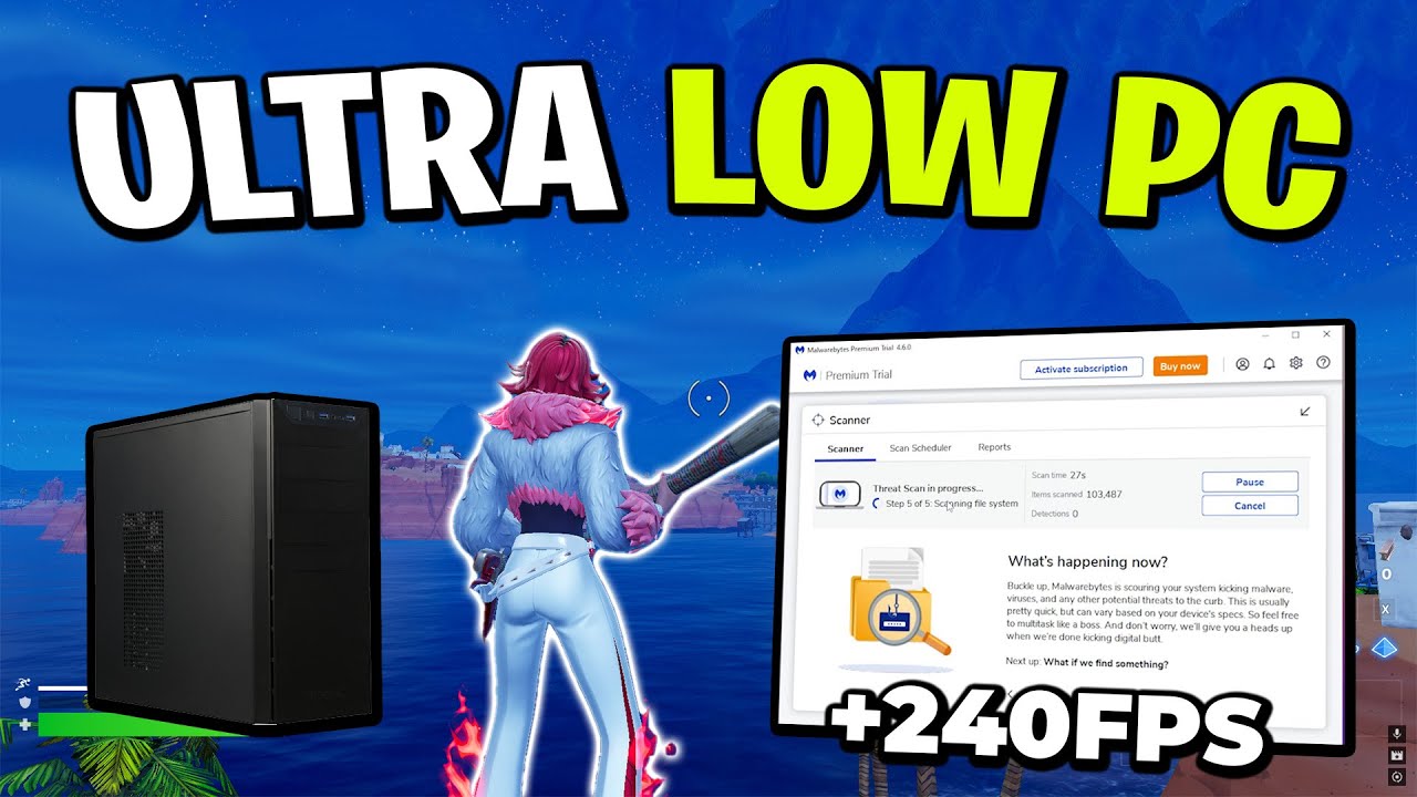 🔧 How to Get 240+ FPS in Fortnite on an Ultra Low-End PC! 🚀 (Fix Lag ...