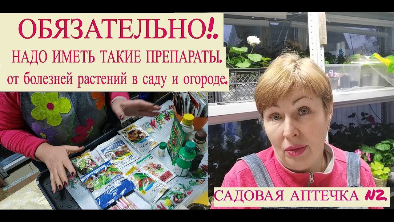 Препараты от болезней растений- ФУНГИЦИДЫ. САДОВАЯ АПТЕЧКА - YouTube