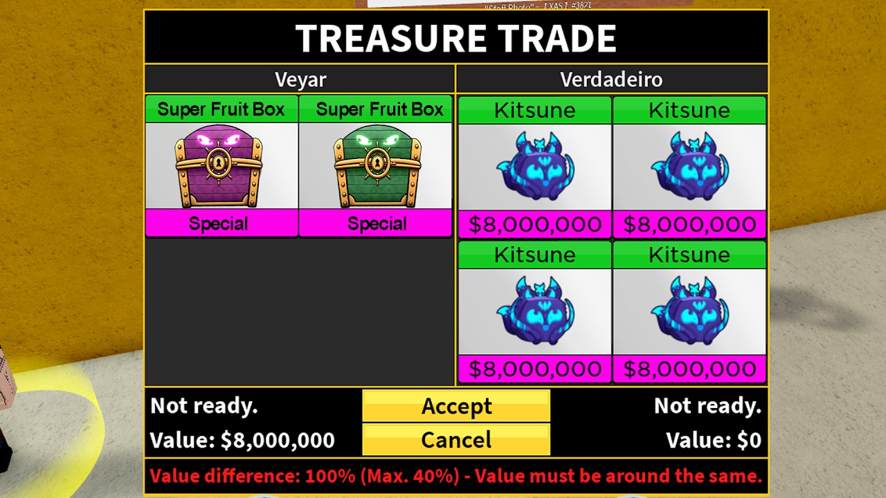 O QUE AS PESSOAS OFERECEM PELA SUPER FRUIT BOX NO BLOX FRUITS! ( CAIXA ...