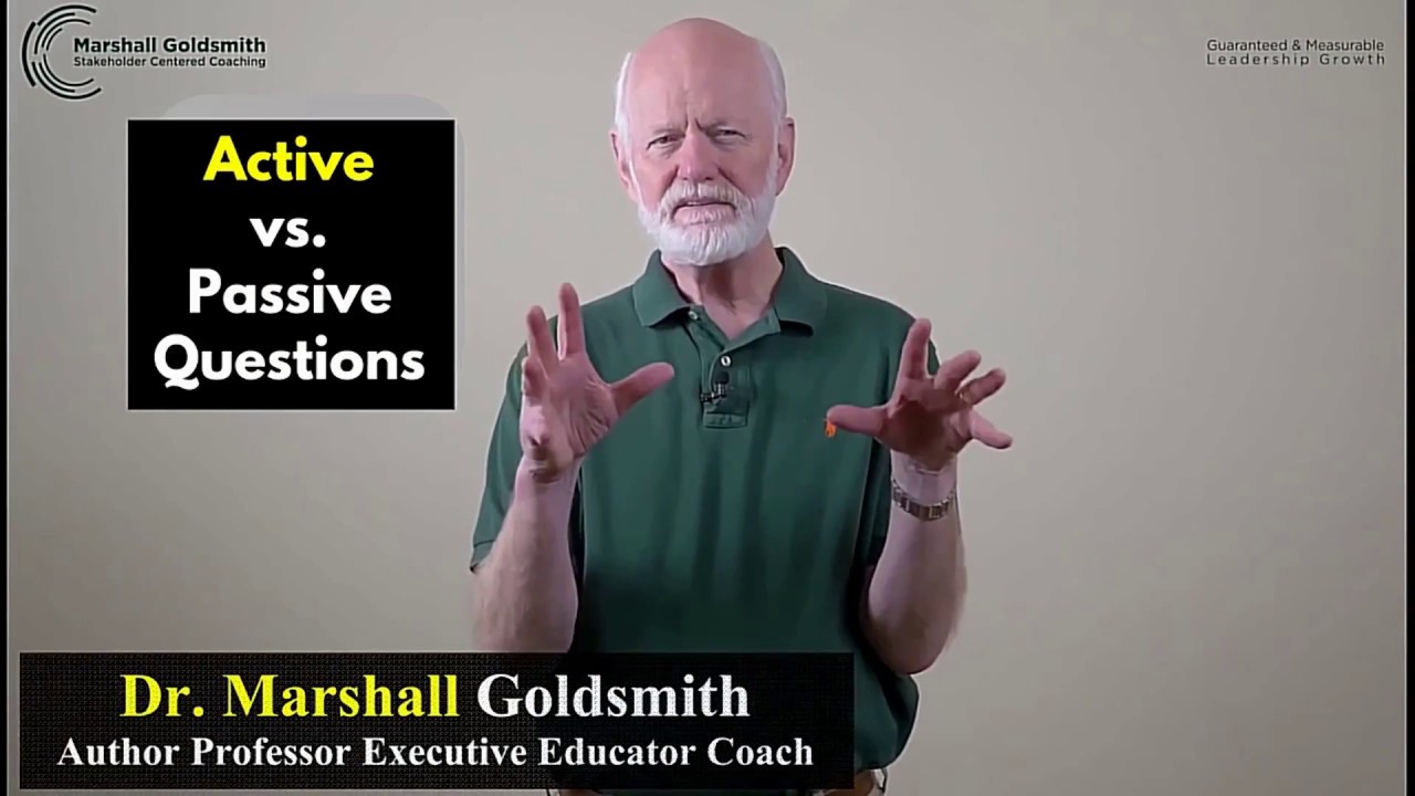 Active vs Passive Questions - YouTube
