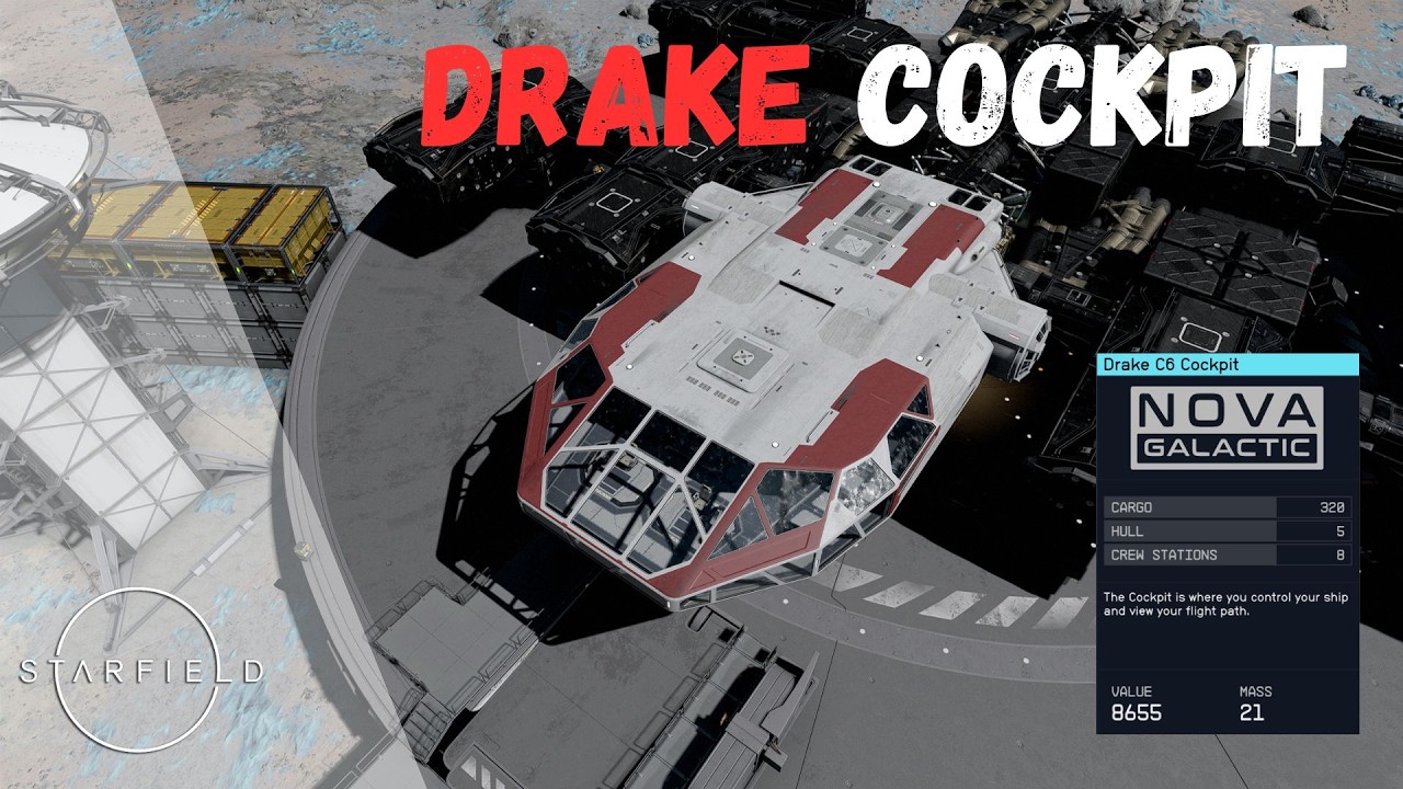Starfield | Drake Cockpit [NEW in 2026] - YouTube