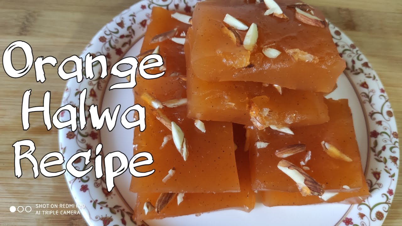 Orange Halwa Recipe - YouTube