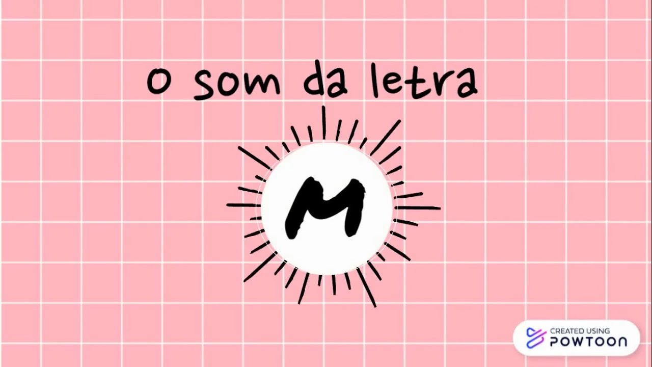 Conhecendo o som da letra M #Alfabetização #auladeportuguês #letraM ...