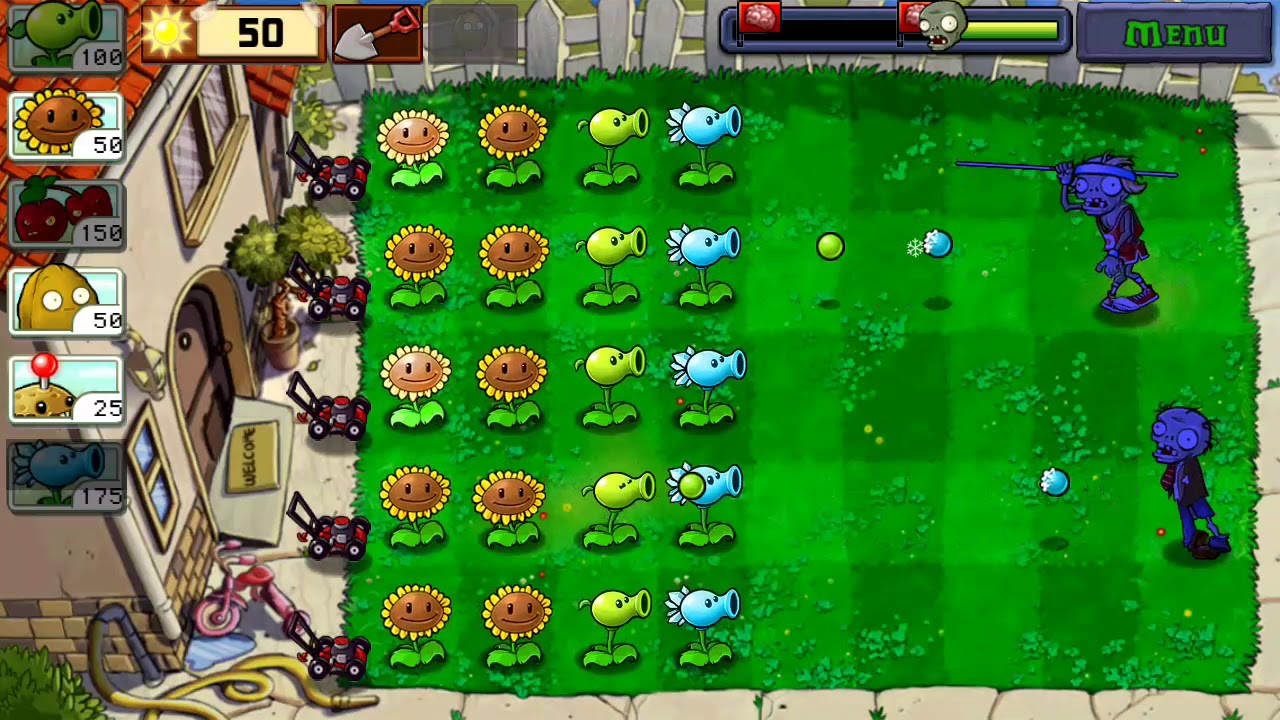 Plants vs Zombies FREE #1 - YouTube