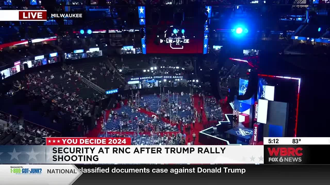 Security at RNC after Trump rally shooting - YouTube