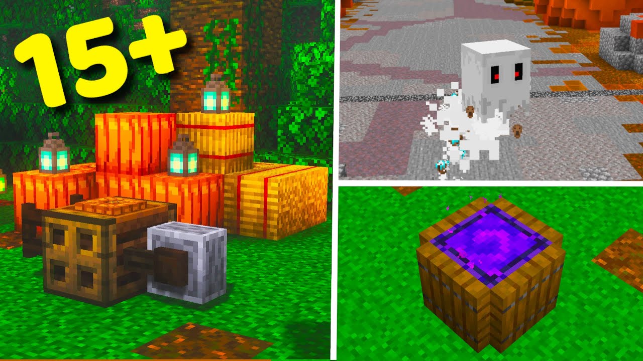 Minecraft | 15 Halloween Scary Build Hack and Ideas - YouTube