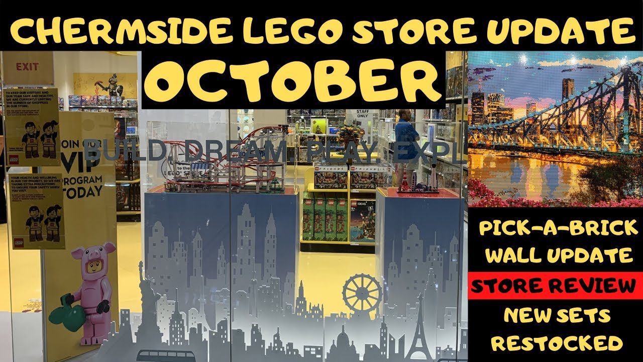 CHERMSIDE LEGO STORE OCTOBER 2020 UPDATE - PICK A BRICK WALL UPDATE ...
