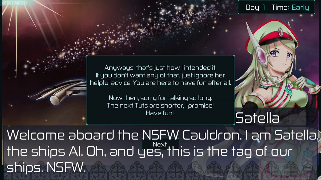 How to PUA (Space) Gameplay An Sci-fi Adult Dating,Puzzle and Ship ...