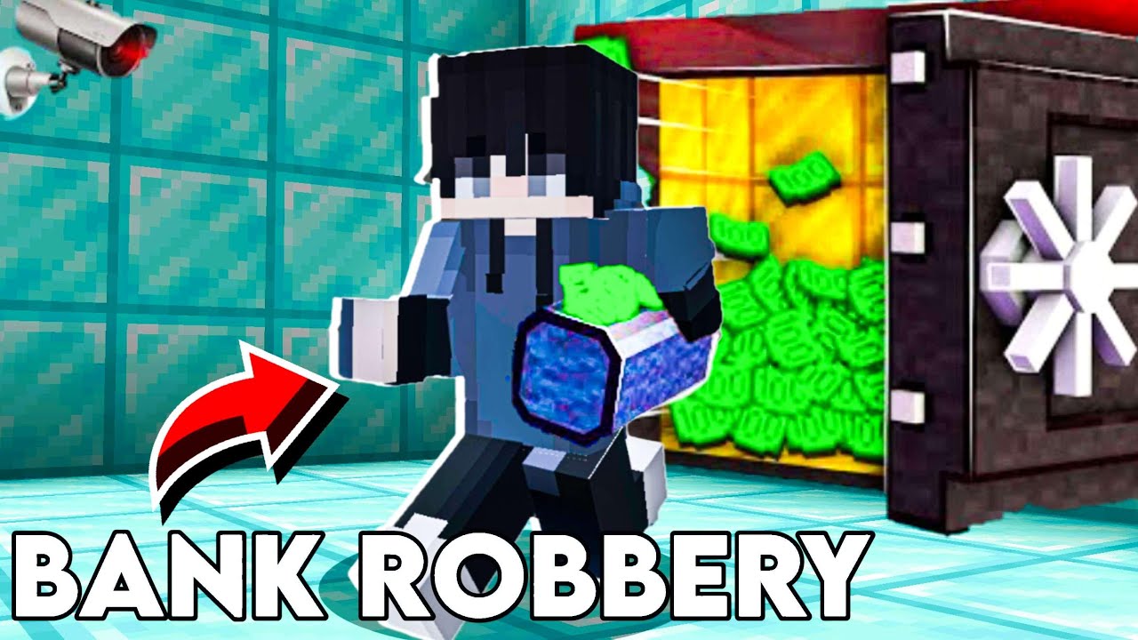 Becoming A MILLIONAIRE By Robbing VAULT in Minecraft ! - YouTube