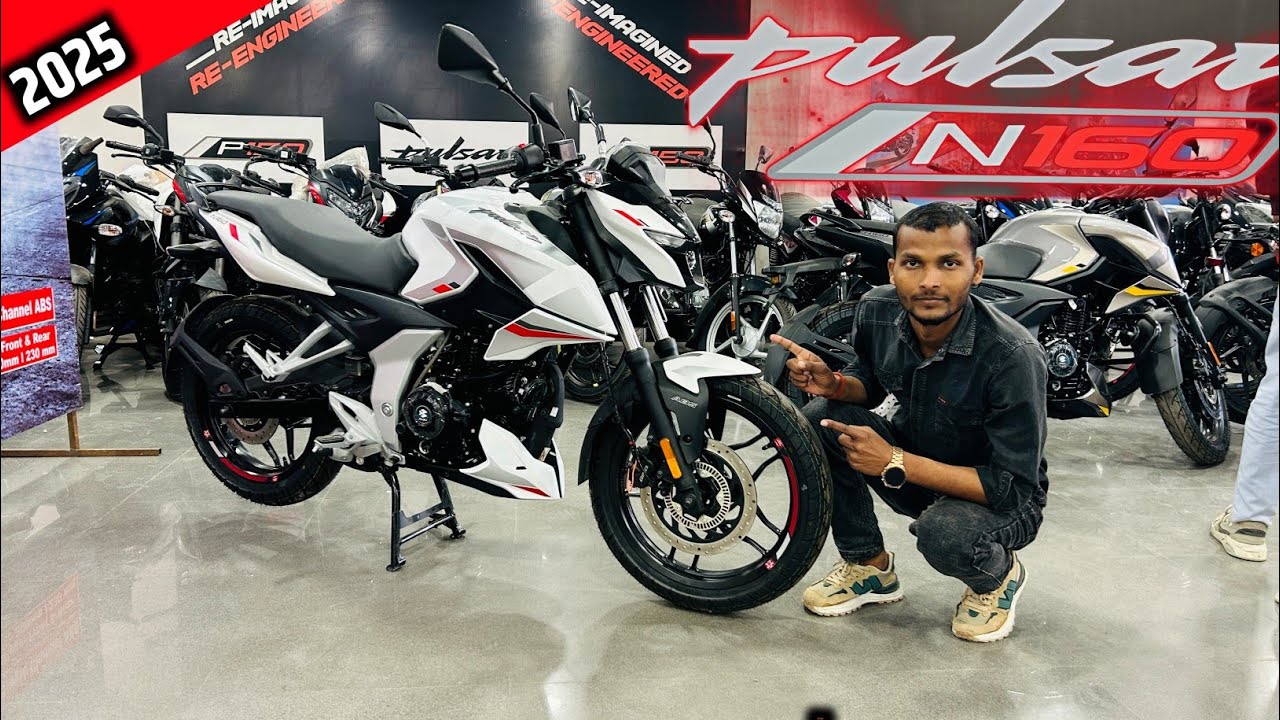 Bajaj Pulsar N160 New Model 2025 | 10 BIG Change In Pulsar N160 Single ...
