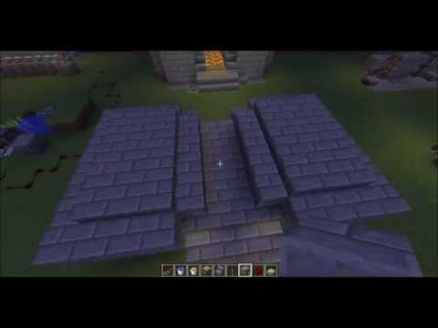 Minecraft 1.4.7 tuto pour faire 2 pont levis différents - YouTube