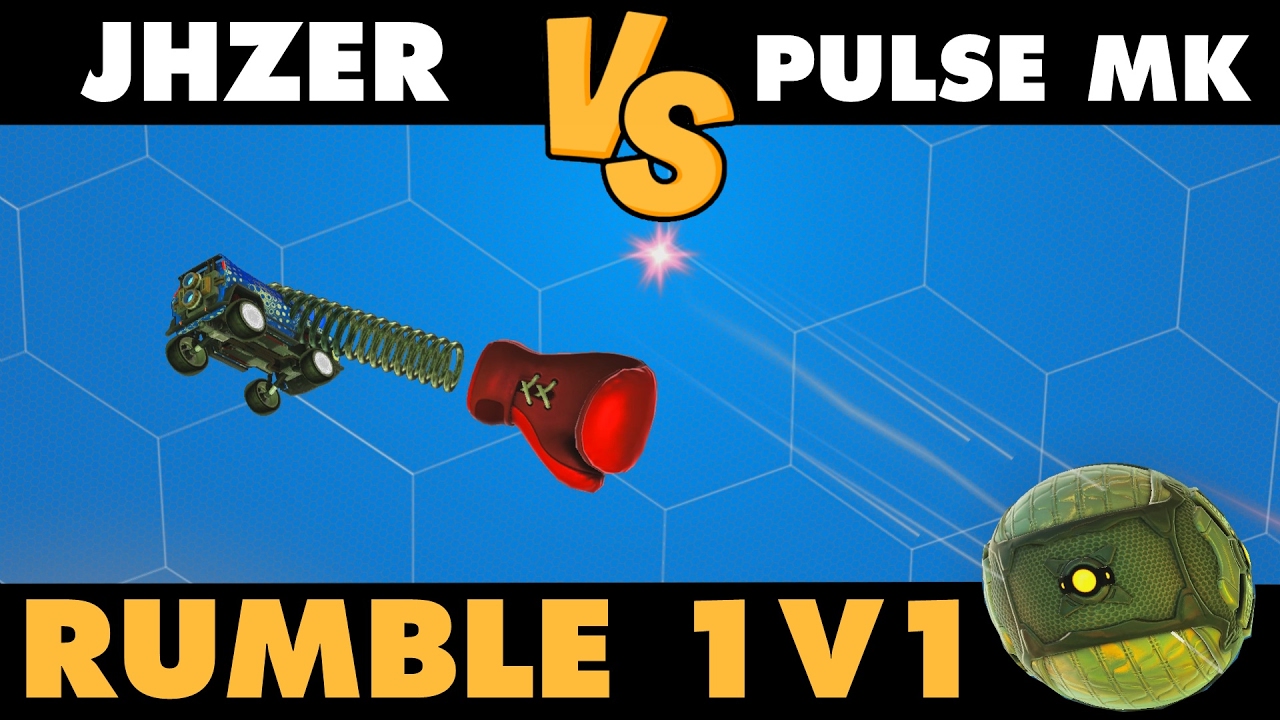 Rocket League | JHZER vs Pulse MK | 1v1 Rumble - YouTube