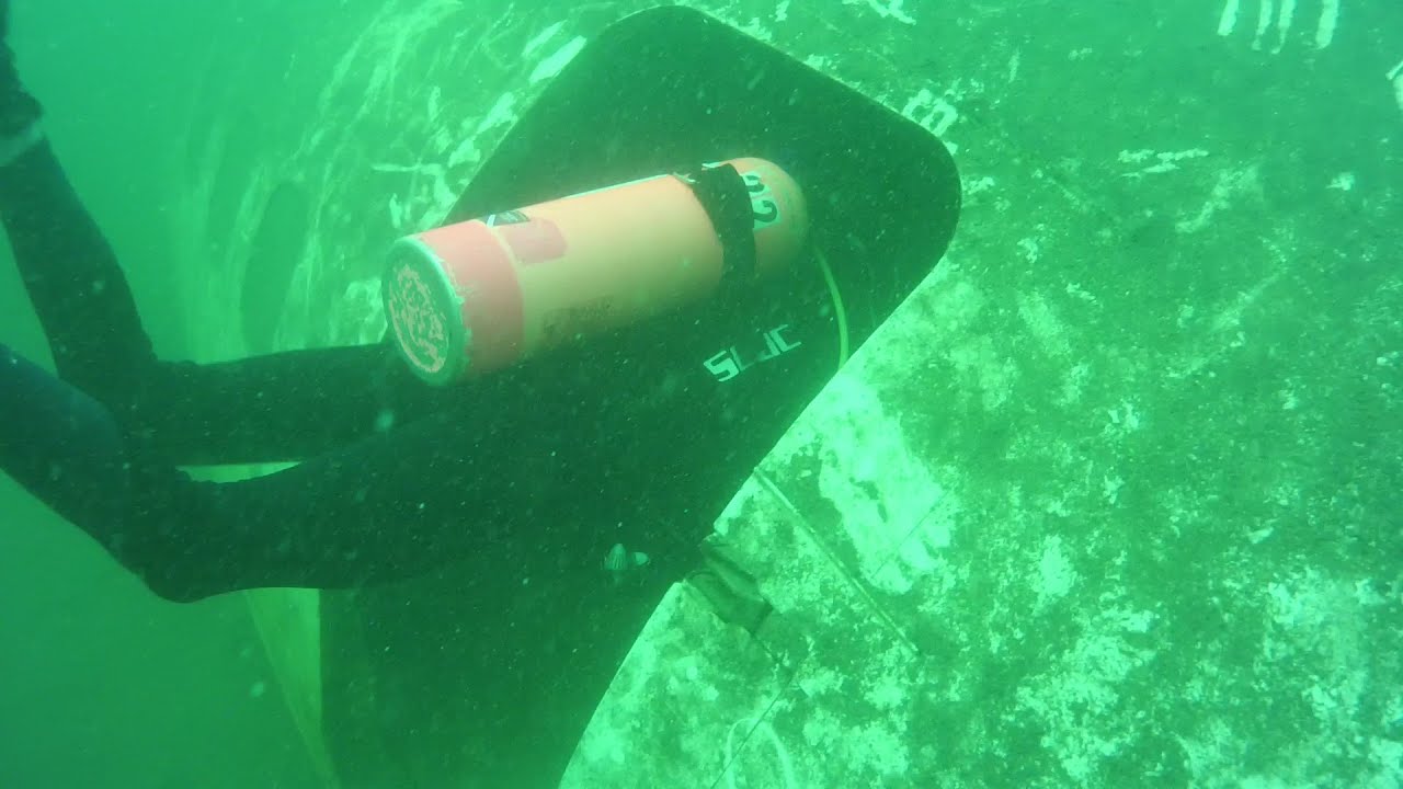 Diving the 737 @ The Scuba Ranch - YouTube