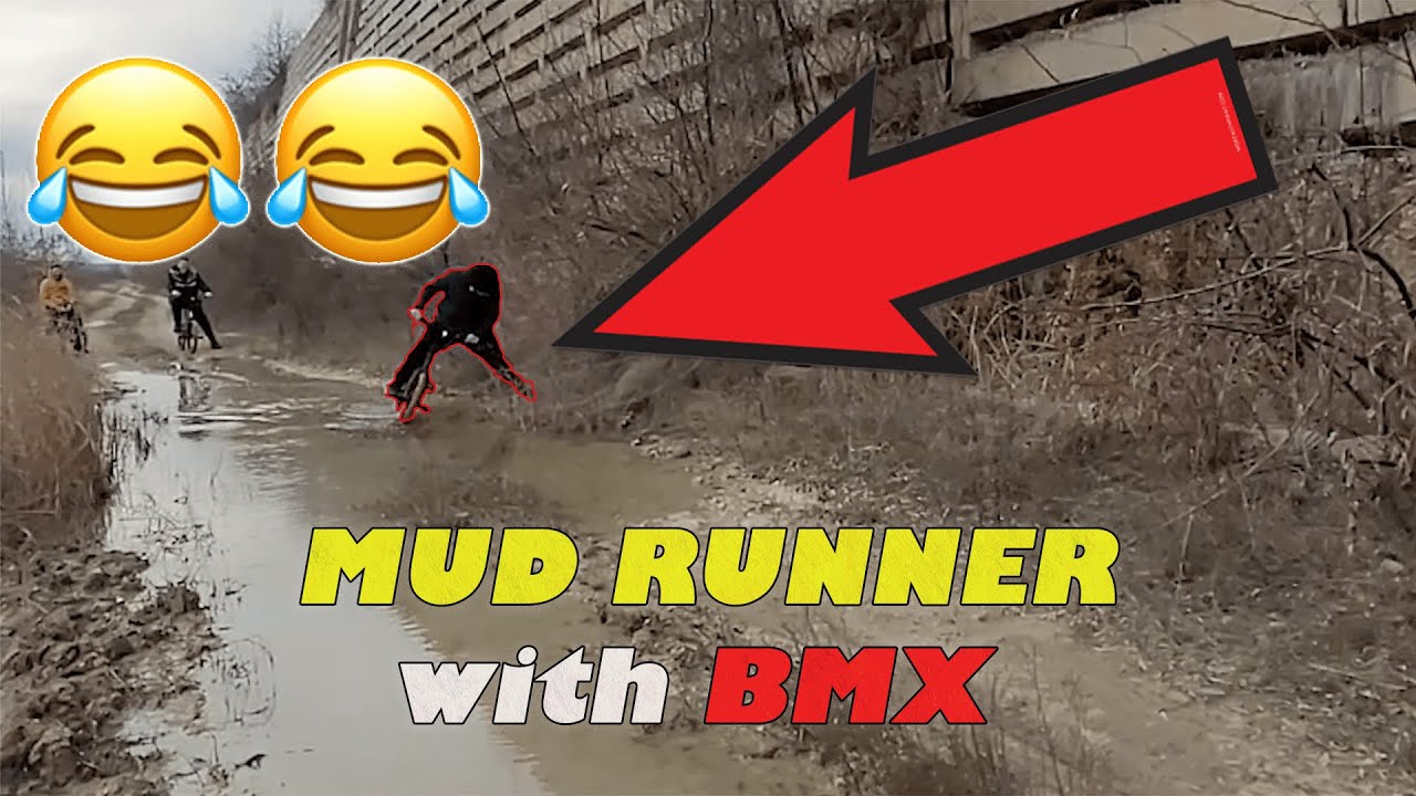 CRAZY MOUNTAIN BIKING + BMX RIDING IN MUD - YouTube