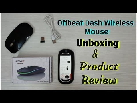 Offbeat Dash Wireless Mouse Product Review & Unboxing | Product Review ...