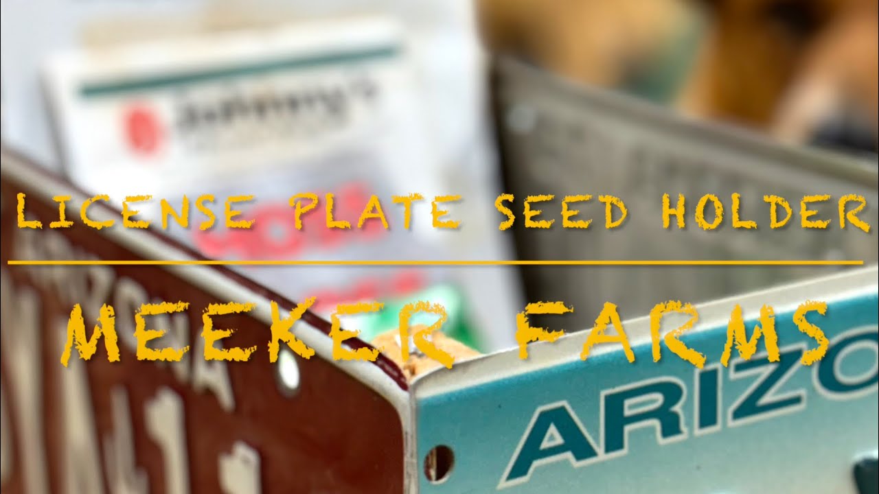 Old License Plate Project - YouTube