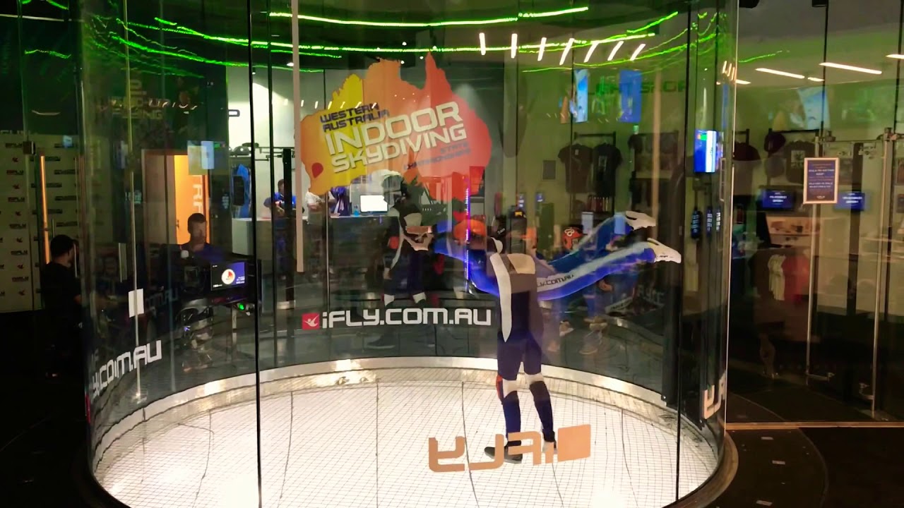 Indoor skydiving - Belmont. Perth, Western Australia 🇦🇺 - YouTube