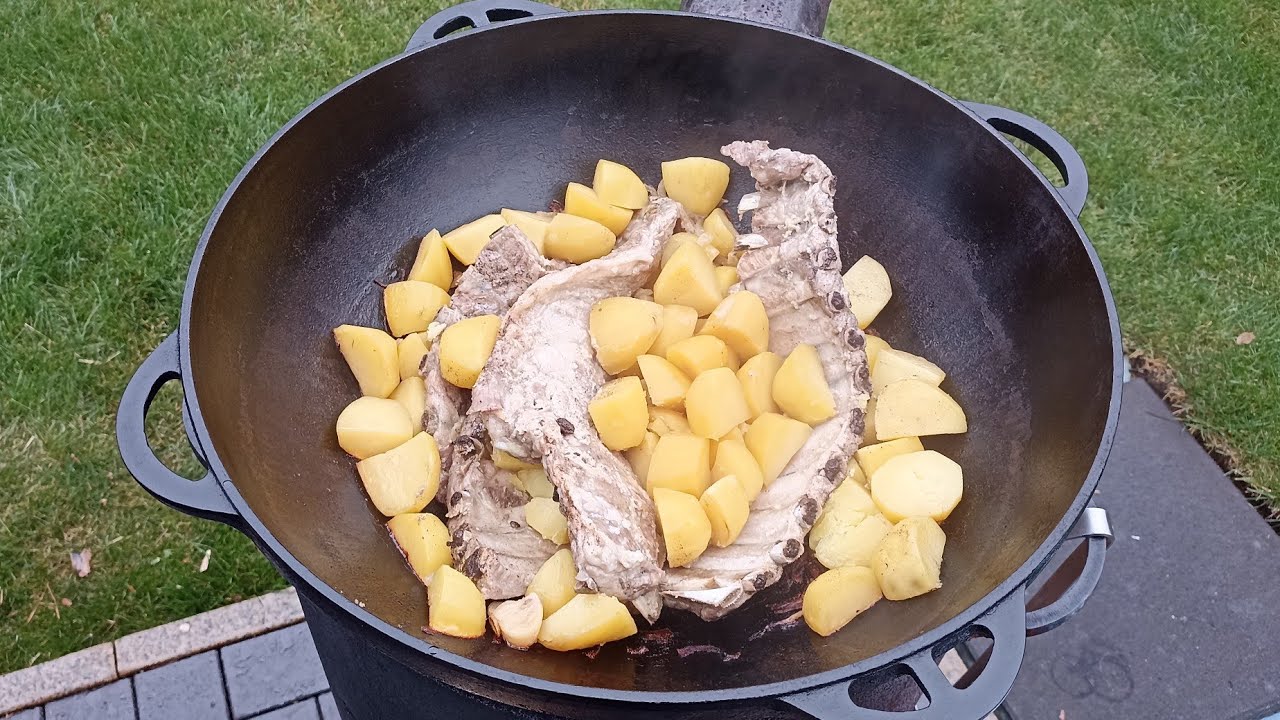 ребрышки в казане | RIPPCHEN im Kazan - YouTube