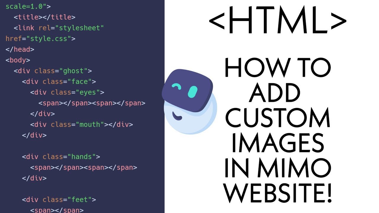 How to add custom images on websites, Mimo Coding, lesson 5, (Adding ...