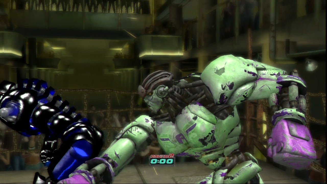 REAL STEEL THE VIDEO GAME [XBOX360/PS3] - AMBUSH vs DANGER X - YouTube